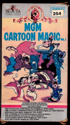 Mgm Cartoon Magic Los Mejoresdibujos De La Metro Vhs Orig. en venta en ...