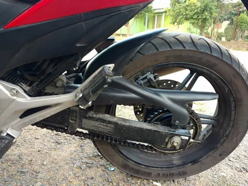 Paralama Traseiro Cb 300 Twister Cbx 250 Em Preto Fosco Frete Grátis