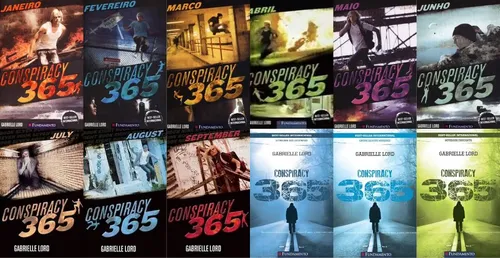 Coleção Da Série Conspiracy 365 - Promoção Selo + Livros | Parcelamento ...