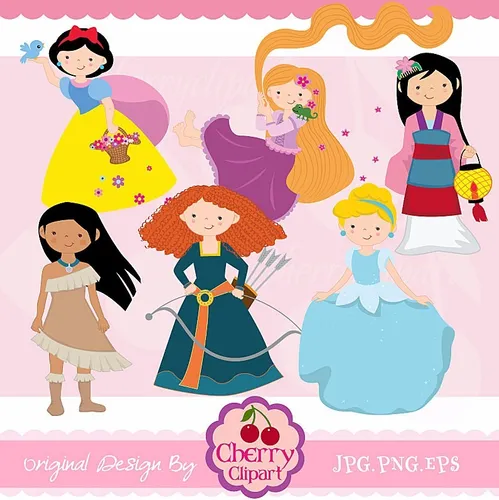 Kit Imprimible Princesas Disney Imagenes Clipart Cod 17 En Venta En Porn Sex Picture