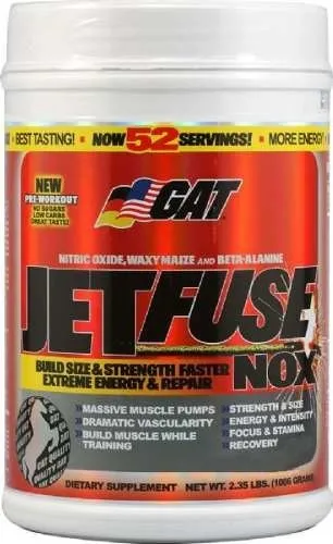 Jet Fuse Nox - Pre Treino - 1066gr - Gat | Parcelamento sem juros