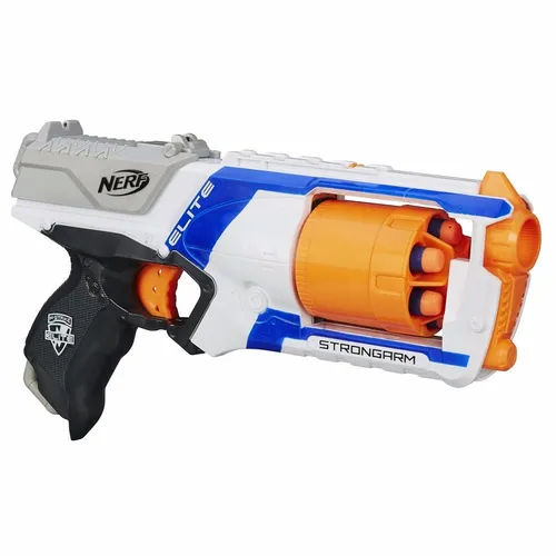 Lançador Nerf N-strike Elite - Strongarm - Hasbro | Parcelamento sem juros Lançador Nerf N-strike Elite - Strongarm - Hasbro | Parcelamento sem juros