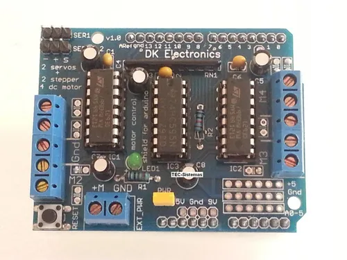 Motor Shield Para Arduino L293d Driver Avr Atmel Nuevo! en venta en ... Motor Shield Para Arduino L293d Driver Avr Atmel Nuevo! en venta en ...