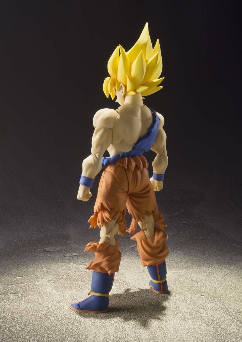 Dragon Ball Z Goku Awakening Ssj Sh Figuarts Bandai Boneco Mercado Livre