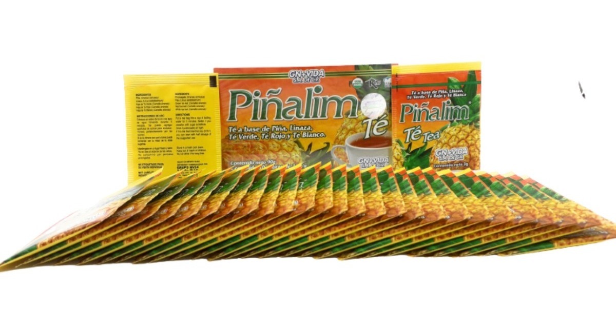 Piñalim Te Original Gn + Vida (10 Cajas) De 30 Sobres C/u | HEALTHY SHOP Piñalim Te Original Gn + Vida (10 Cajas) De 30 Sobres C/u | HEALTHY SHOP