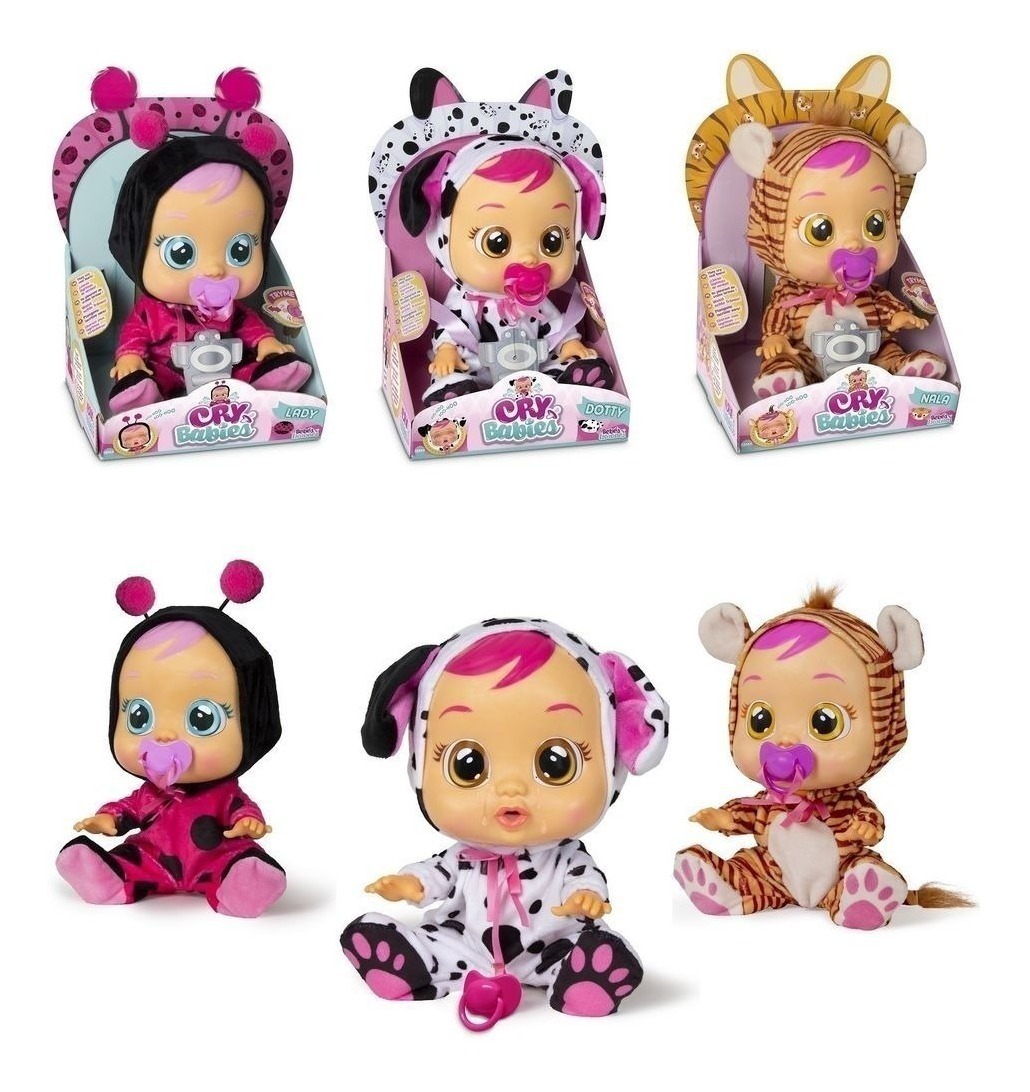 Dotty Cry Babies Muñeca Bebe Llorona Nala | Envío gratis