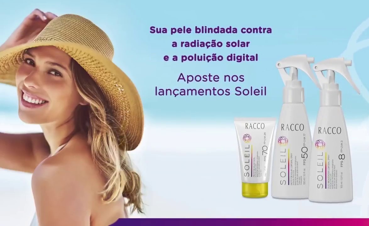 Protetor Solar Corporal Em Spray Fps 50 Soleil Racco 100ml | Mercado Livre Protetor Solar Corporal Em Spray Fps 50 Soleil Racco 100ml | Mercado Livre