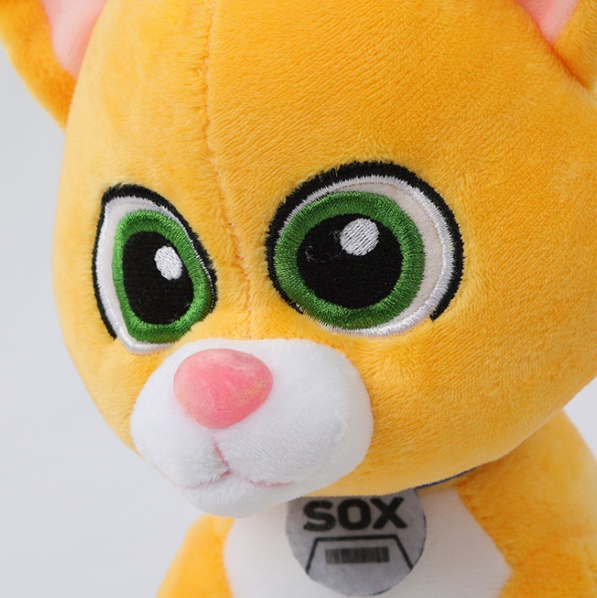 Peluche Sox Gato Lightyear 25 Cm Excelente Calidad Nuevo Meses Sin