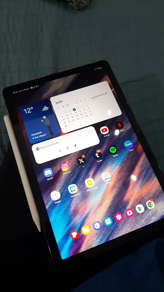 Tablet 11 Samsung Galaxy Tab A9+ 4gb 64gb Graphite | Mismo precio en cuotas