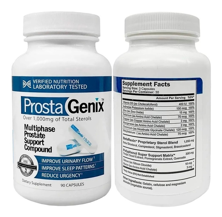 Prostagenix Próstata Original 90 Capsulas Natural Americano | Envío gratis