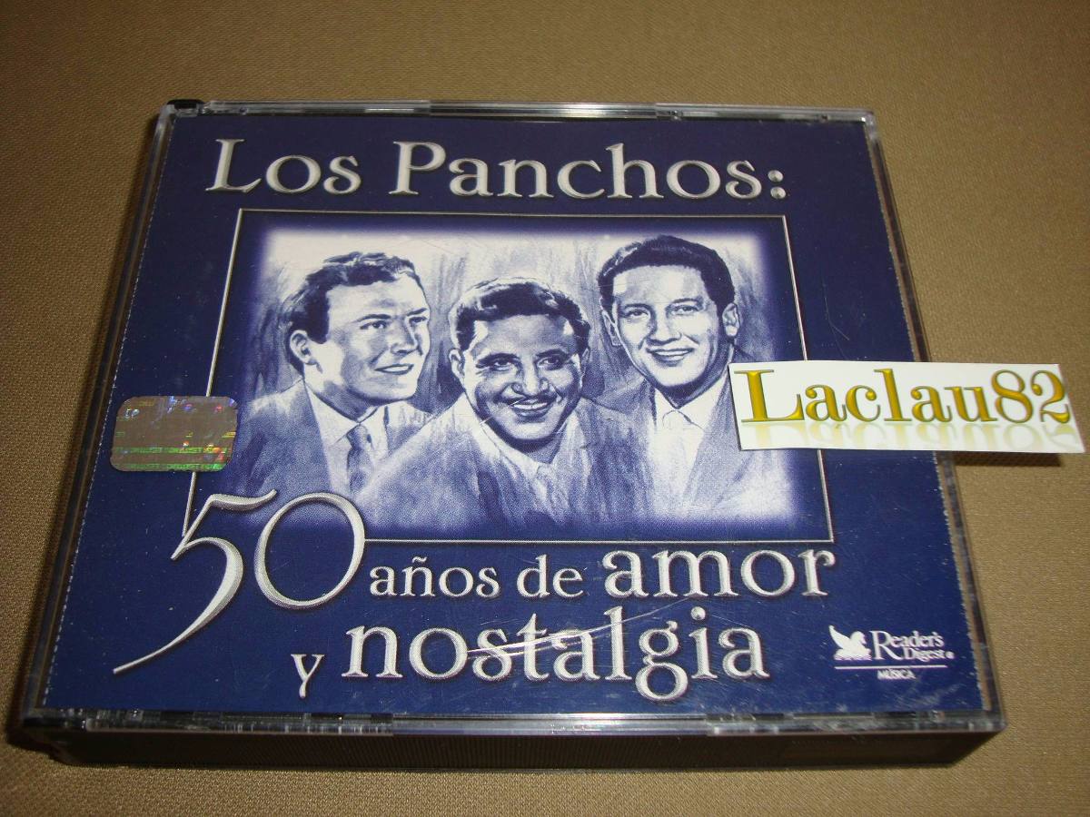 Los Panchos 50 Años De Amor Y Nostalgia 2000 Readers 5 Cds Mercado Libre