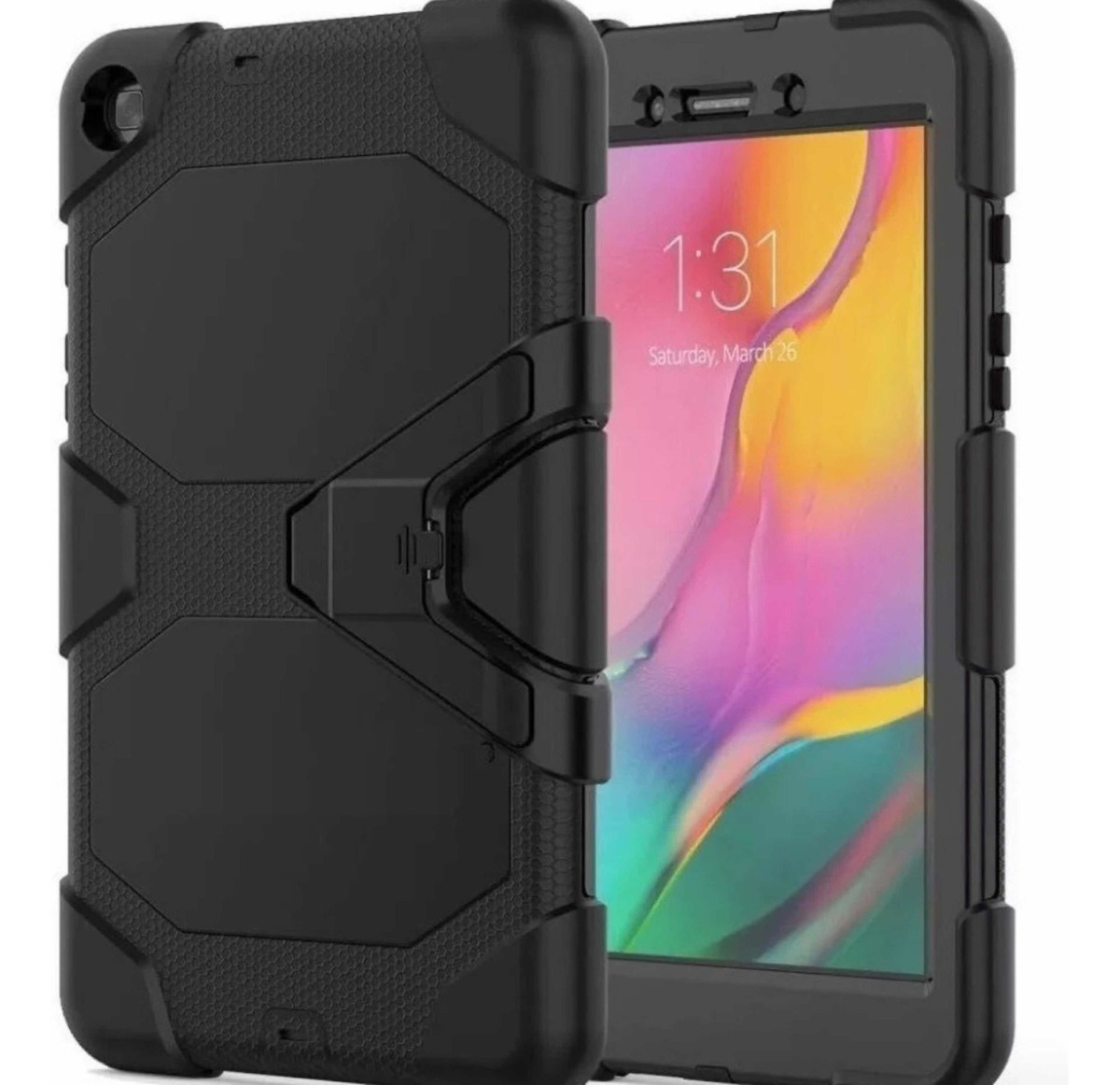 Funda Uso Rudo Mica Galaxy Tab A 8 0 2019 Sm T290 Kit 20pz Envío Gratis