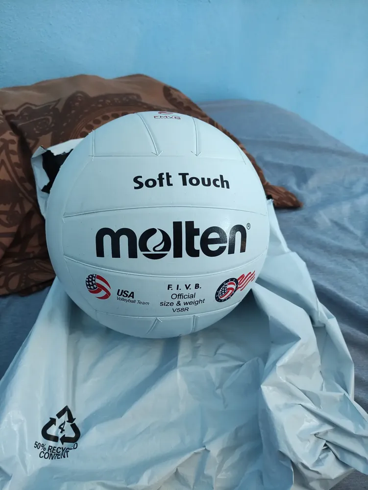 Balón Molten Voleibol V58r Hule #5 (v58r) Blanco | MercadoLibre