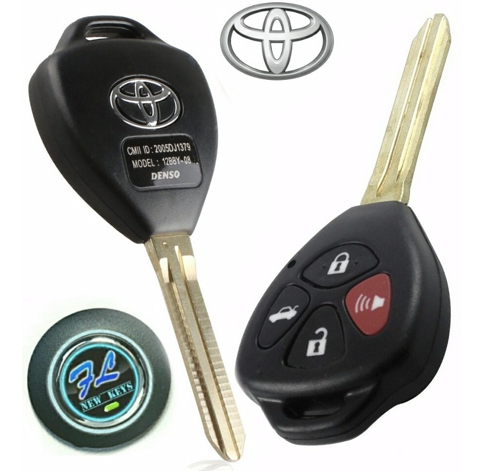 Carcasa Llave Control Toyota Yaris,corolla,rav4,camry 4 Bot. | FL.NEW.KEYS Carcasa Llave Control Toyota Yaris,corolla,rav4,camry 4 Bot. | FL.NEW.KEYS