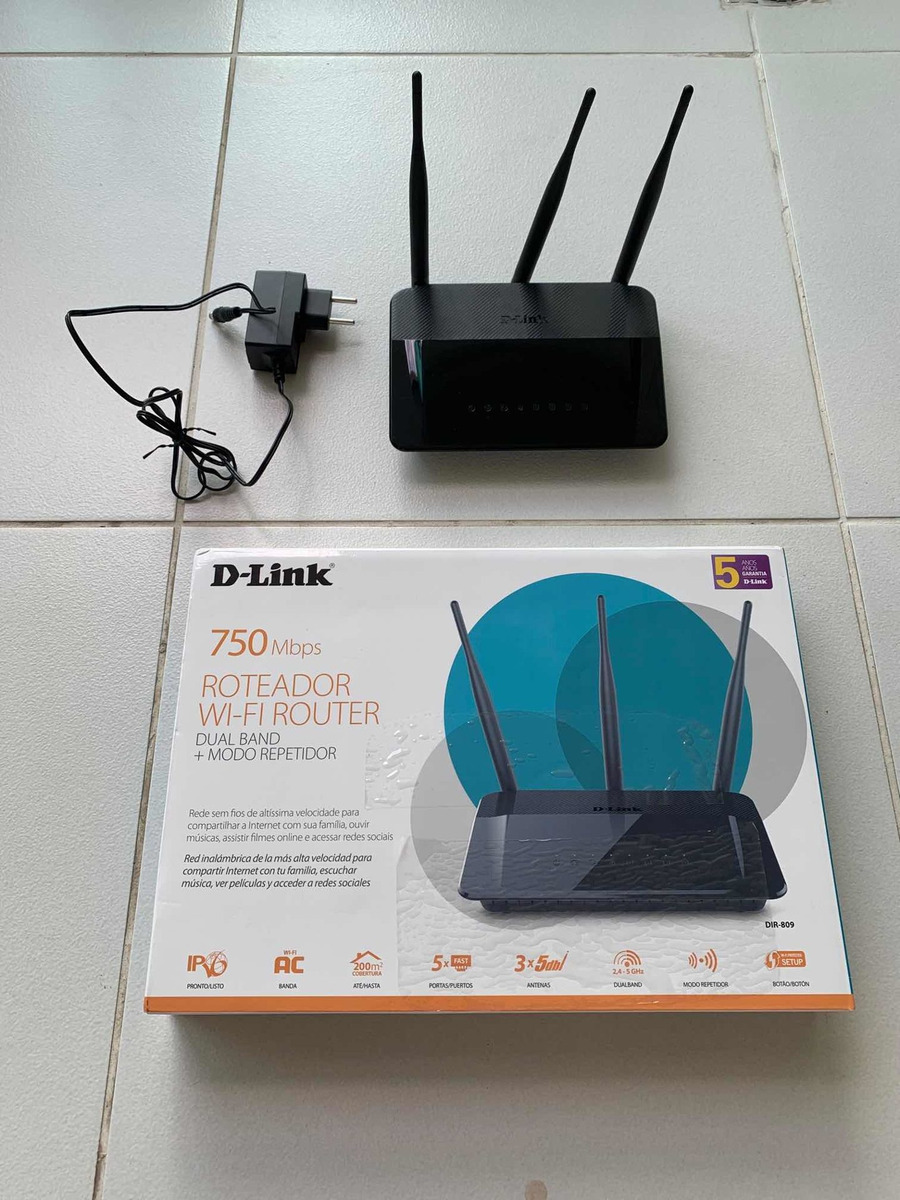 Roteador Wi-fi Router D-link Dir-809 | Mercado Livre Roteador Wi-fi Router D-link Dir-809 | Mercado Livre