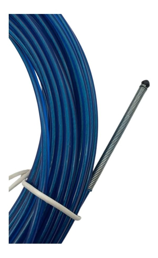 Guia Passa Fio Sonda Pvc Alma De Aço Puxa Fio 20mts | Parcelamento sem ... Guia Passa Fio Sonda Pvc Alma De Aço Puxa Fio 20mts | Parcelamento sem ...