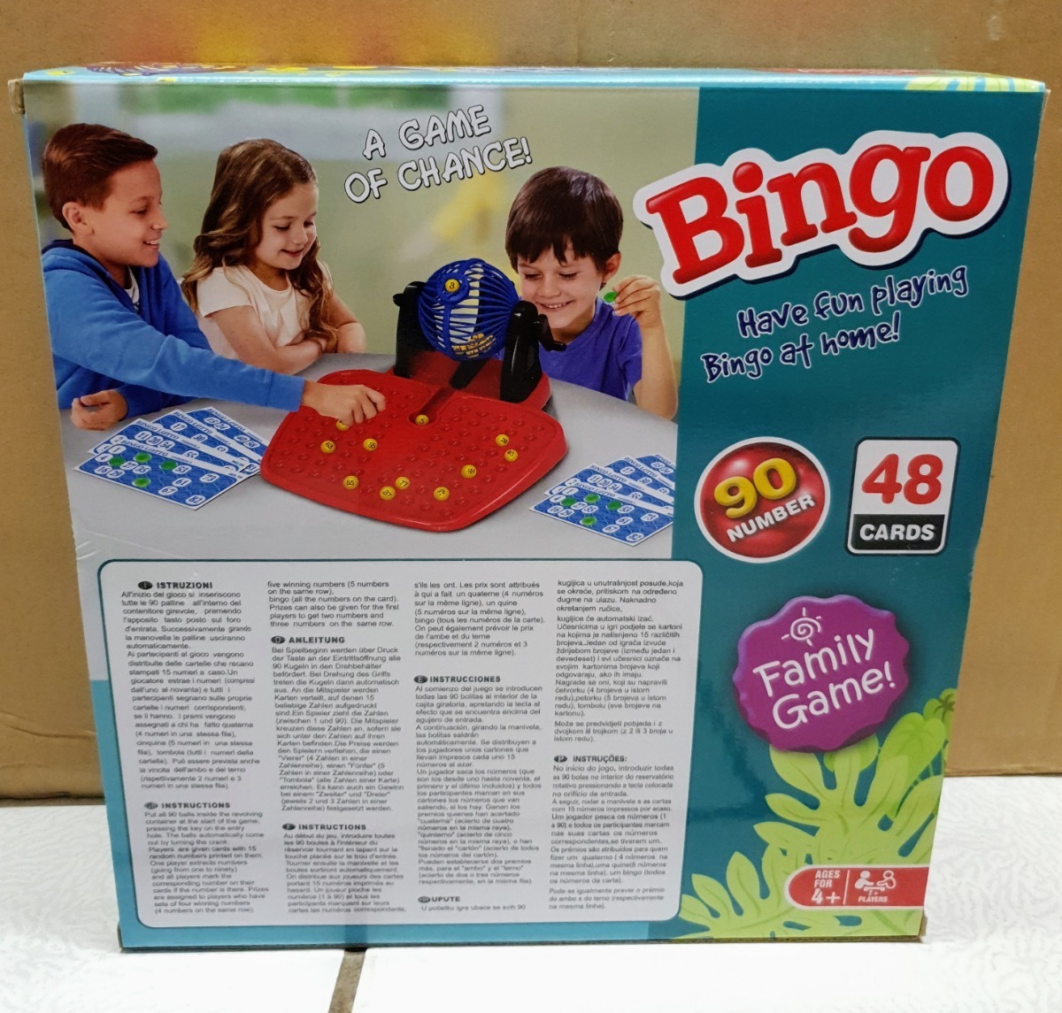 Juego De Mesa Bingo Generico Juguete Mayoreo Bolo Full Mercadolibre