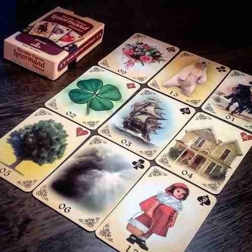 Baralho Cigano Lenormand Clássico 39 Cartas Mercadolivre