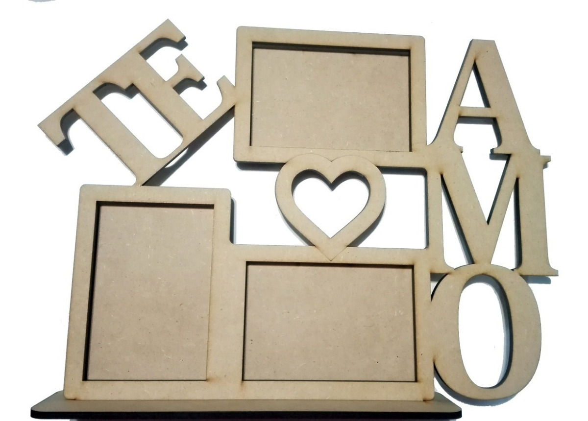 Portaretrato 3 Fotografías Mdf Madera Recuerdo Regalo Love | Meses sin ... Portaretrato 3 Fotografías Mdf Madera Recuerdo Regalo Love | Meses sin ...