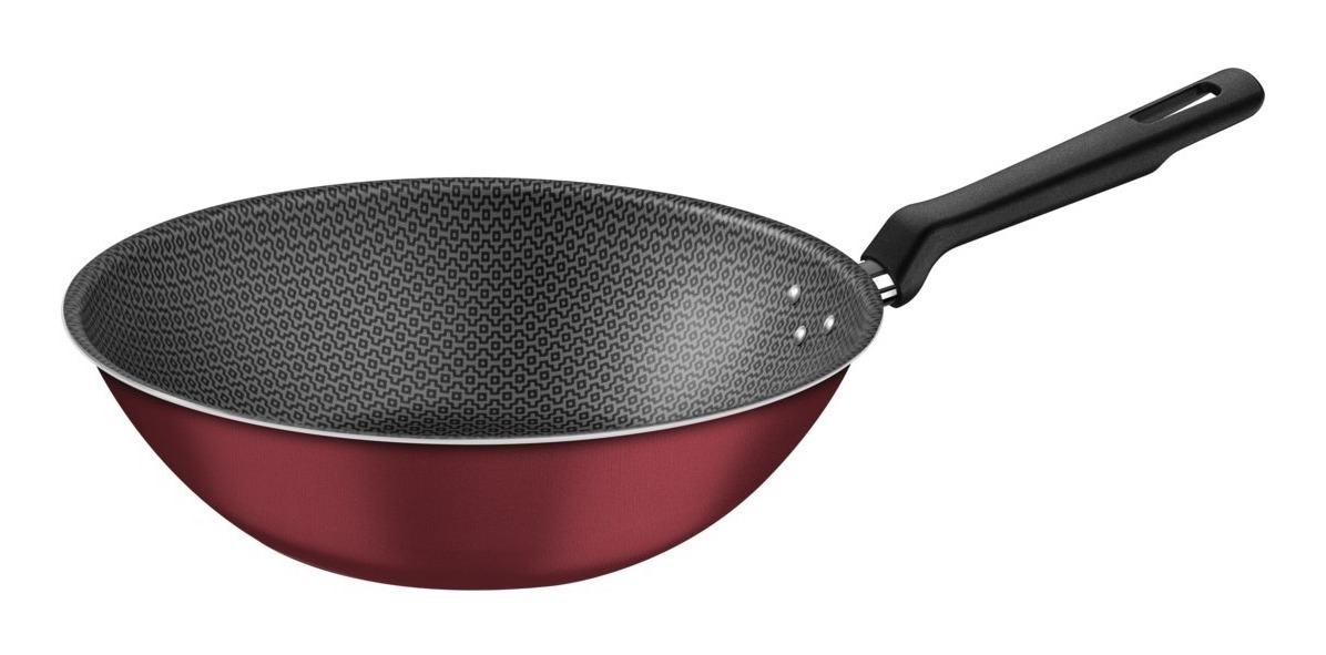 Frigideira Wok Antiaderente Tramontina Alumínio Loreto 28cm Mercado Livre