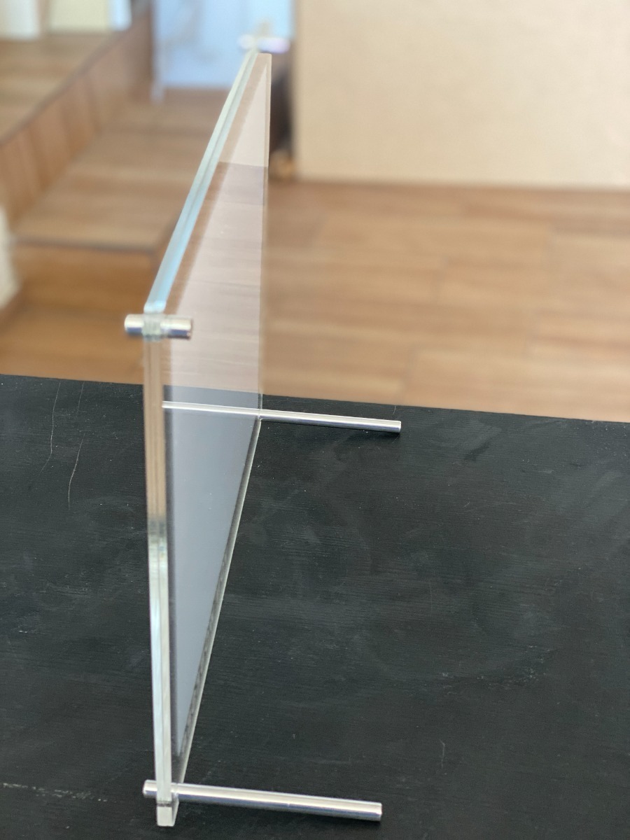 Porta Poster Acrílico Tamaño 30x40cm Horizontal C/chapetones ...