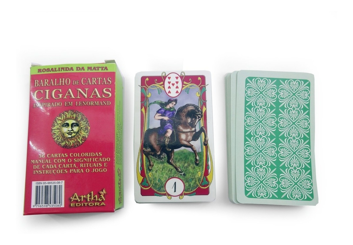 Tarot Lenormand Baralho Cigano Com 36 Cartas Ed Artha Mercado Livre
