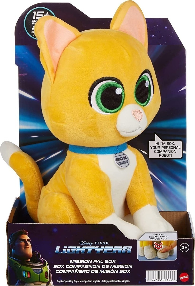 Peluche Sox Animatronic Gato Robot Frases Buzz Lightyear Envío Gratis