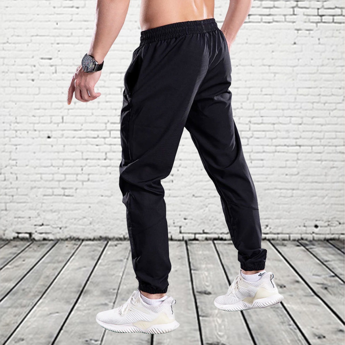 Calça Jogger Tactel Masculina Para Academia Premium Parcelamento Sem