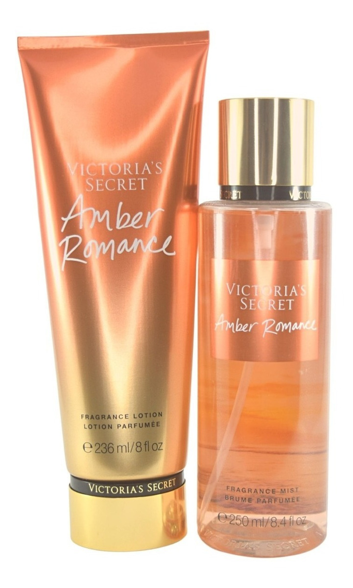 Set Crema Fragancia Victoria Secret Original Amber Romance Zbmty Ventas