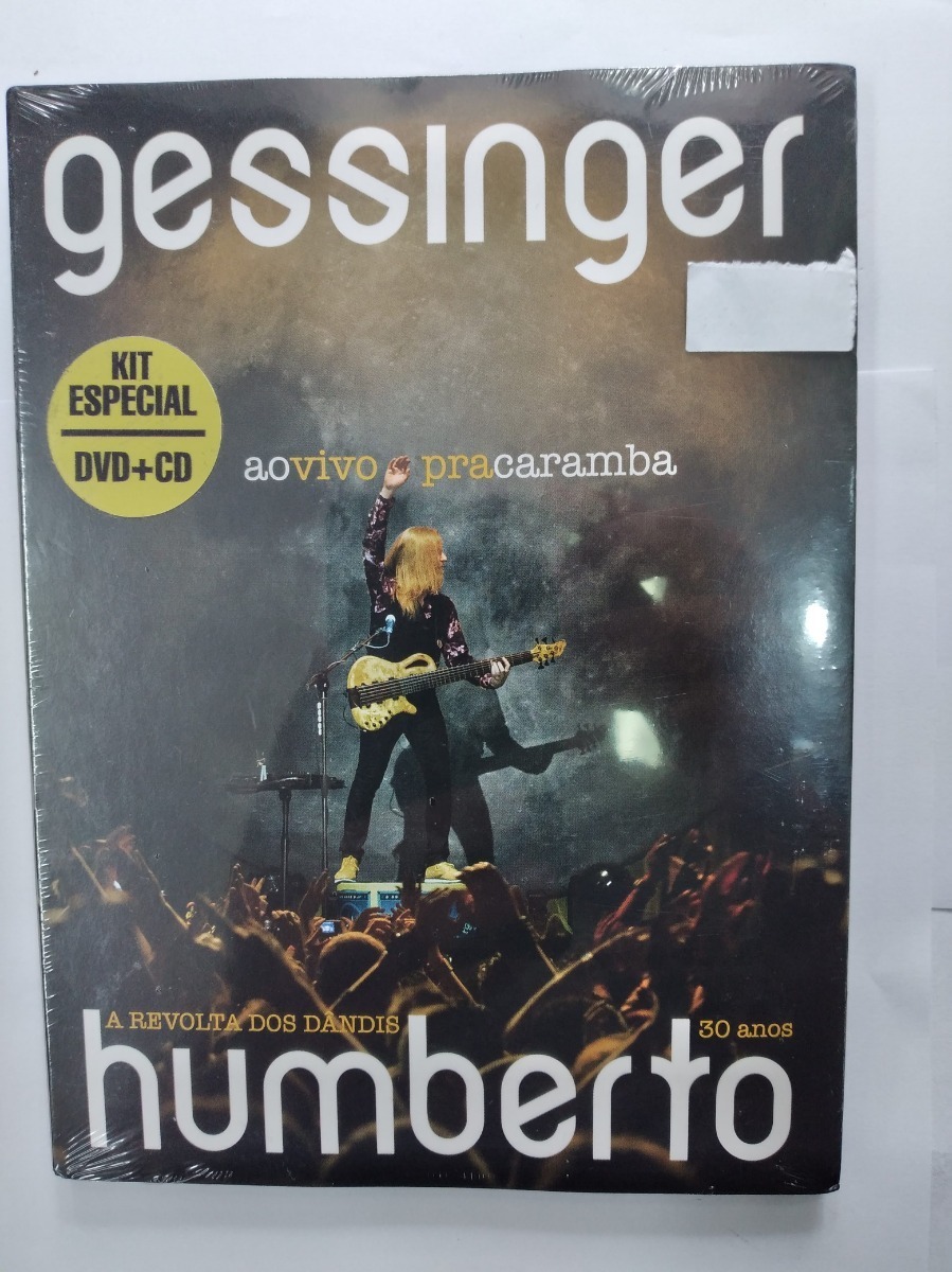 Dvd + Cd - Humberto Gessinger - Ao Vivo Pra Caramba | Mercado Livre Dvd + Cd - Humberto Gessinger - Ao Vivo Pra Caramba | Mercado Livre