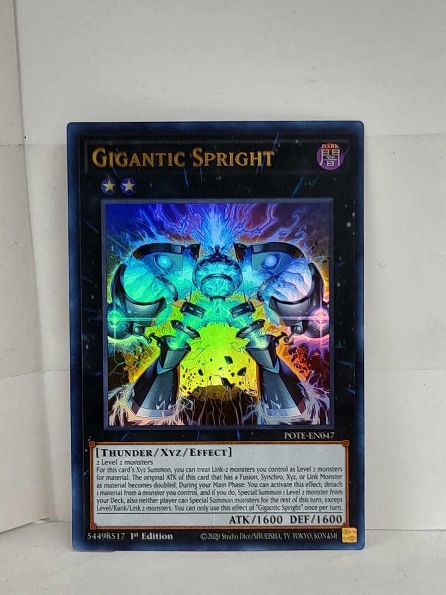 Gigantic Spright Ultra Rare Yugioh | Meses sin intereses
