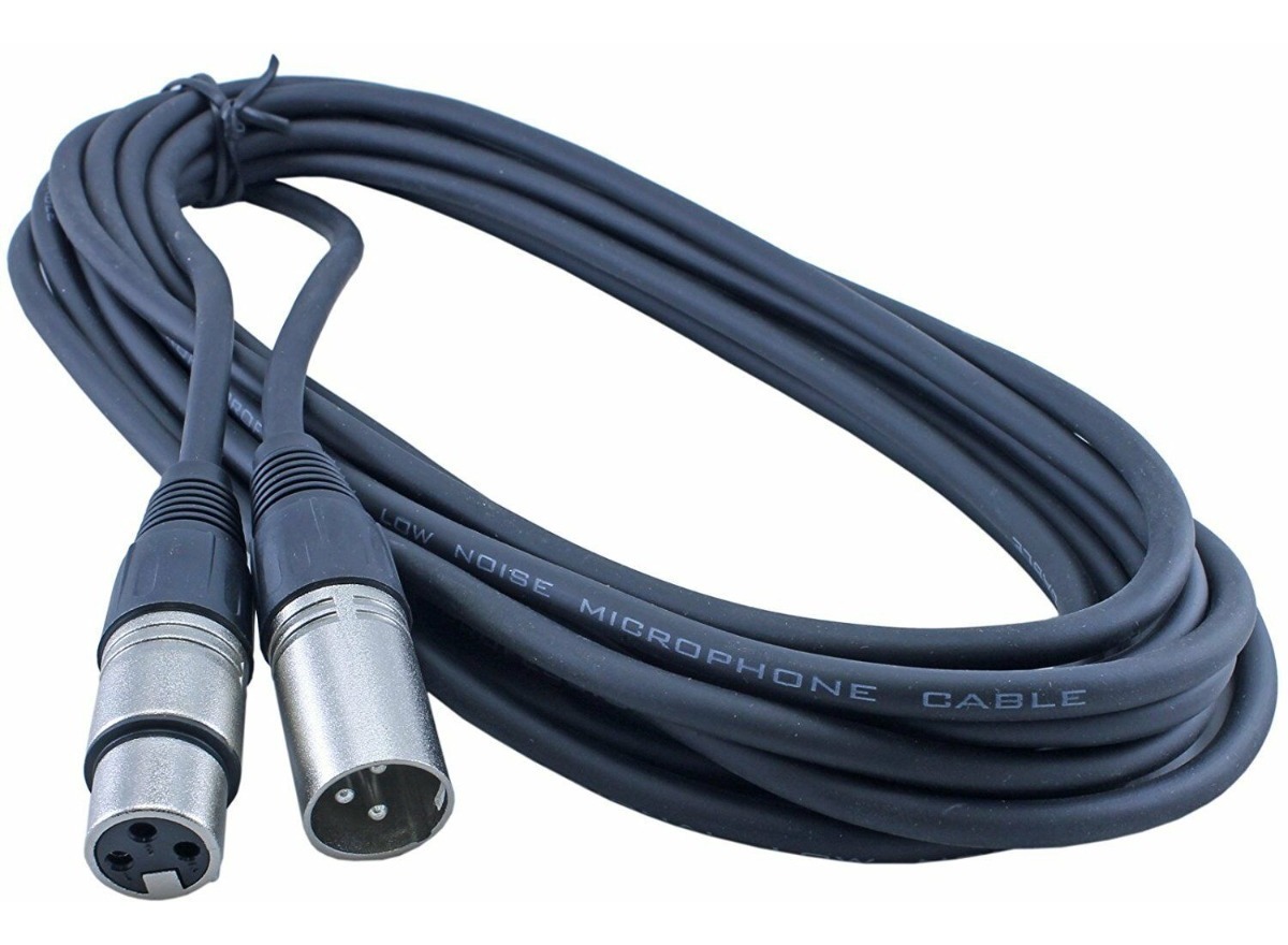 Cable Xlr Macho A Xlr Hembra 6 Metros Balanceado | Cuotas sin interés Cable Xlr Macho A Xlr Hembra 6 Metros Balanceado | Cuotas sin interés