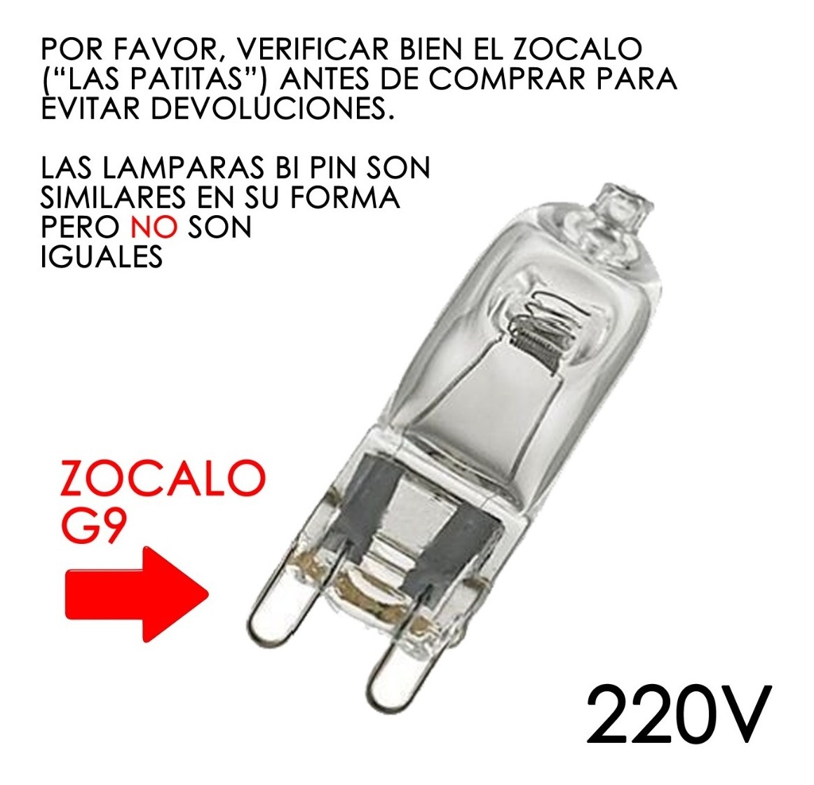 Pack X 10u Lampara Bi Pin G9 Halogena 60w 220v Dimerizable | MINIMALILUM Pack X 10u Lampara Bi Pin G9 Halogena 60w 220v Dimerizable | MINIMALILUM