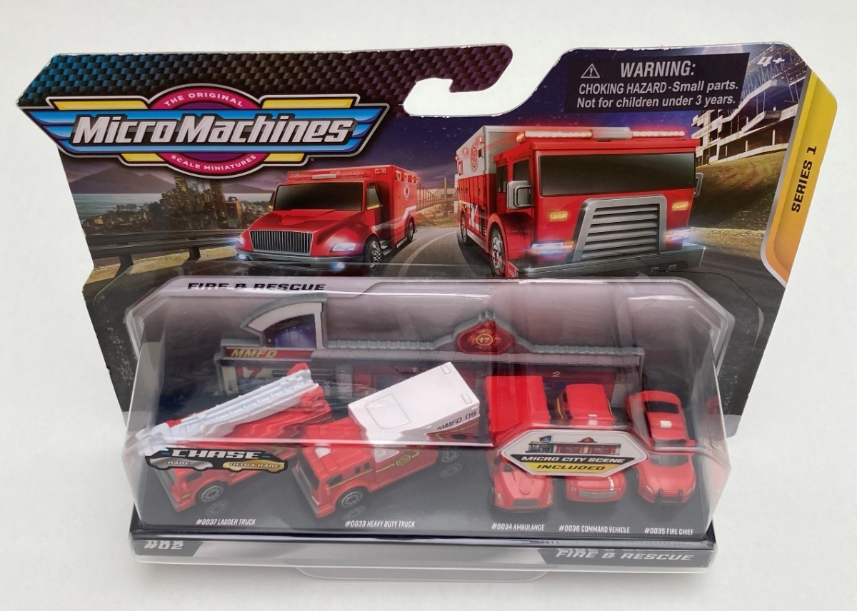 Hasbro Micro Machines Series 1 Fire & Rescue # 02 | Envío gratis