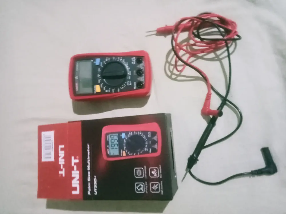 Tester Digital Uni-T UT33D+ NCV Voltímetro Multímetro Ac Dc Pantalla ...
