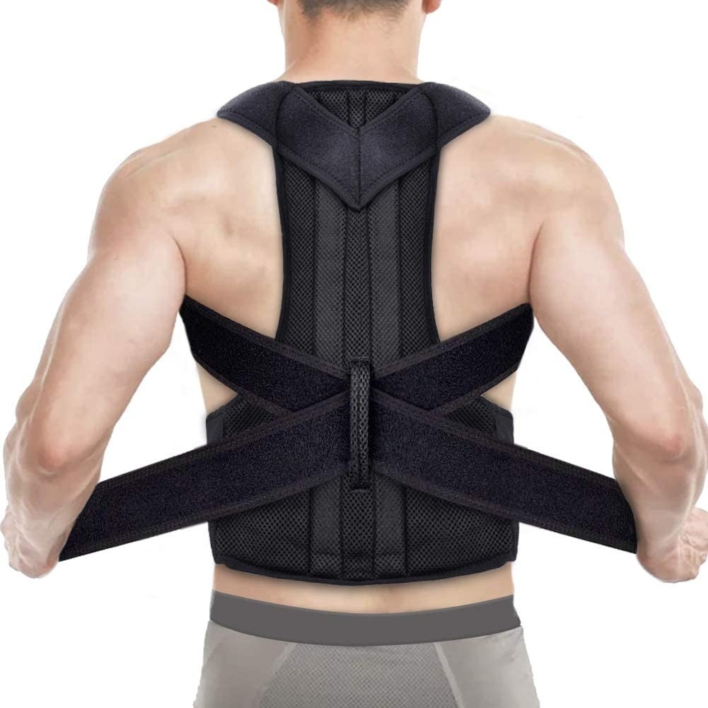 Faja Corrector De Postura Deportiva Lumbar Vertebral Unisex Cuotas