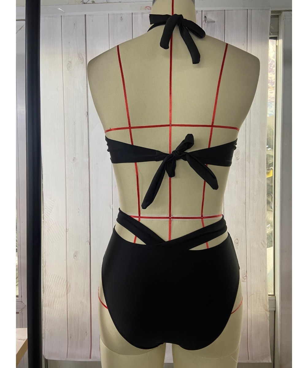 Traje De Baño Sexy Con Lazo Dividido En Bikini Para Mujer Meses Sin