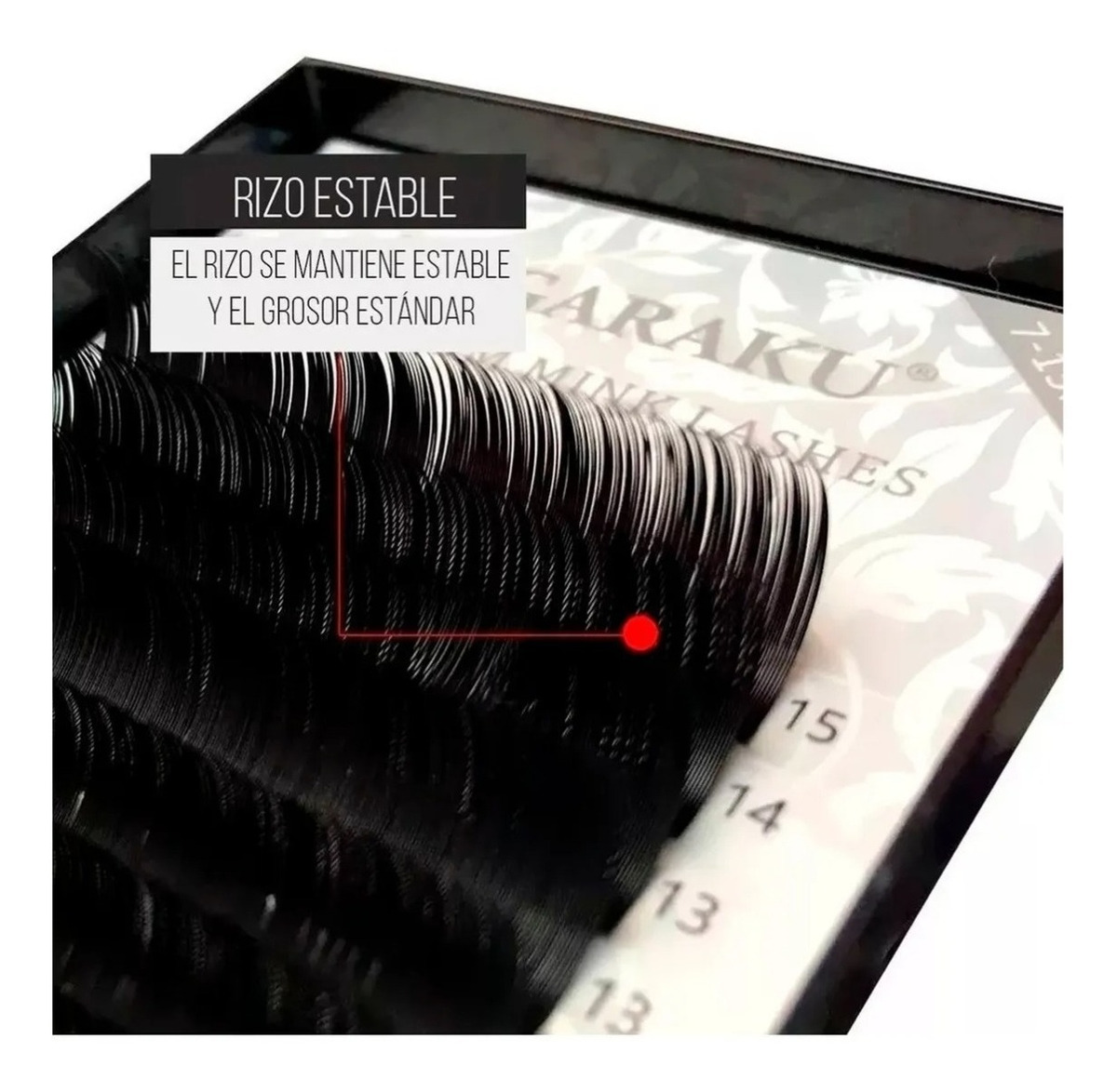 Blister Extensiones Pestañas Mink Mixto Nagaraku Premium Meses Sin