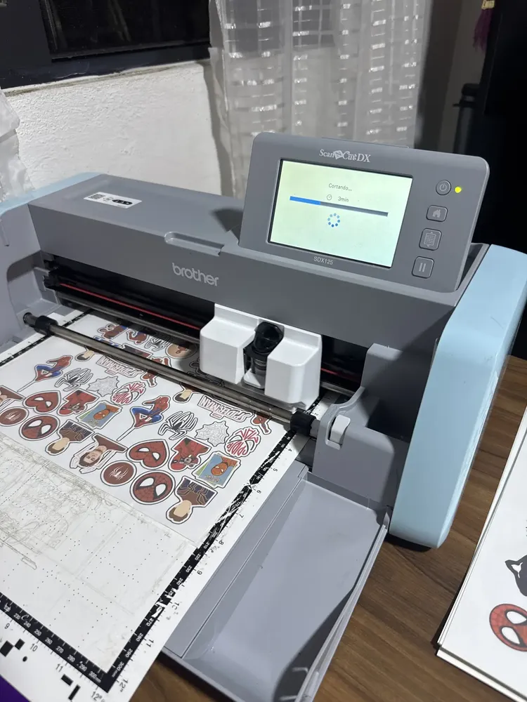 Scanncut Mini Plotter De Corte Brother Sdx125 | Meses sin interés