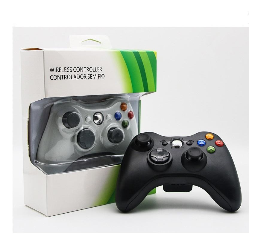 Control Joystick Inalambrico Wireles Compatible Con Xbox 360