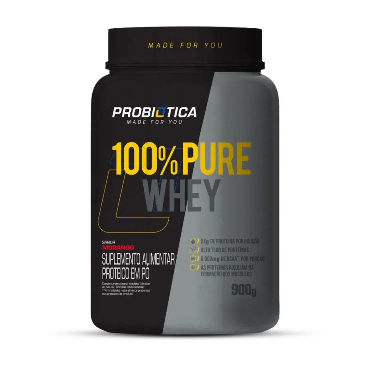 Suplemento em pó Probiótica 100% Pure Whey proteínas100% Pure Whey ... Suplemento em pó Probiótica 100% Pure Whey proteínas100% Pure Whey ...