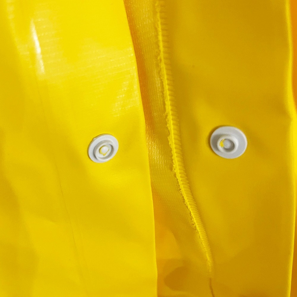 Capa De Chuva Amarela Impermeável Pvc Forrado Com Capuz | MercadoLivre Capa De Chuva Amarela Impermeável Pvc Forrado Com Capuz | MercadoLivre
