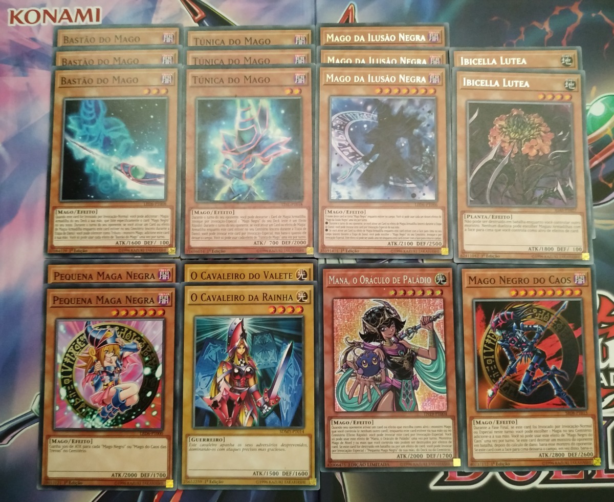 Deck Mago Negro / Dark Magician 58 Cartas | Mercado Livre Deck Mago Negro / Dark Magician 58 Cartas | Mercado Livre