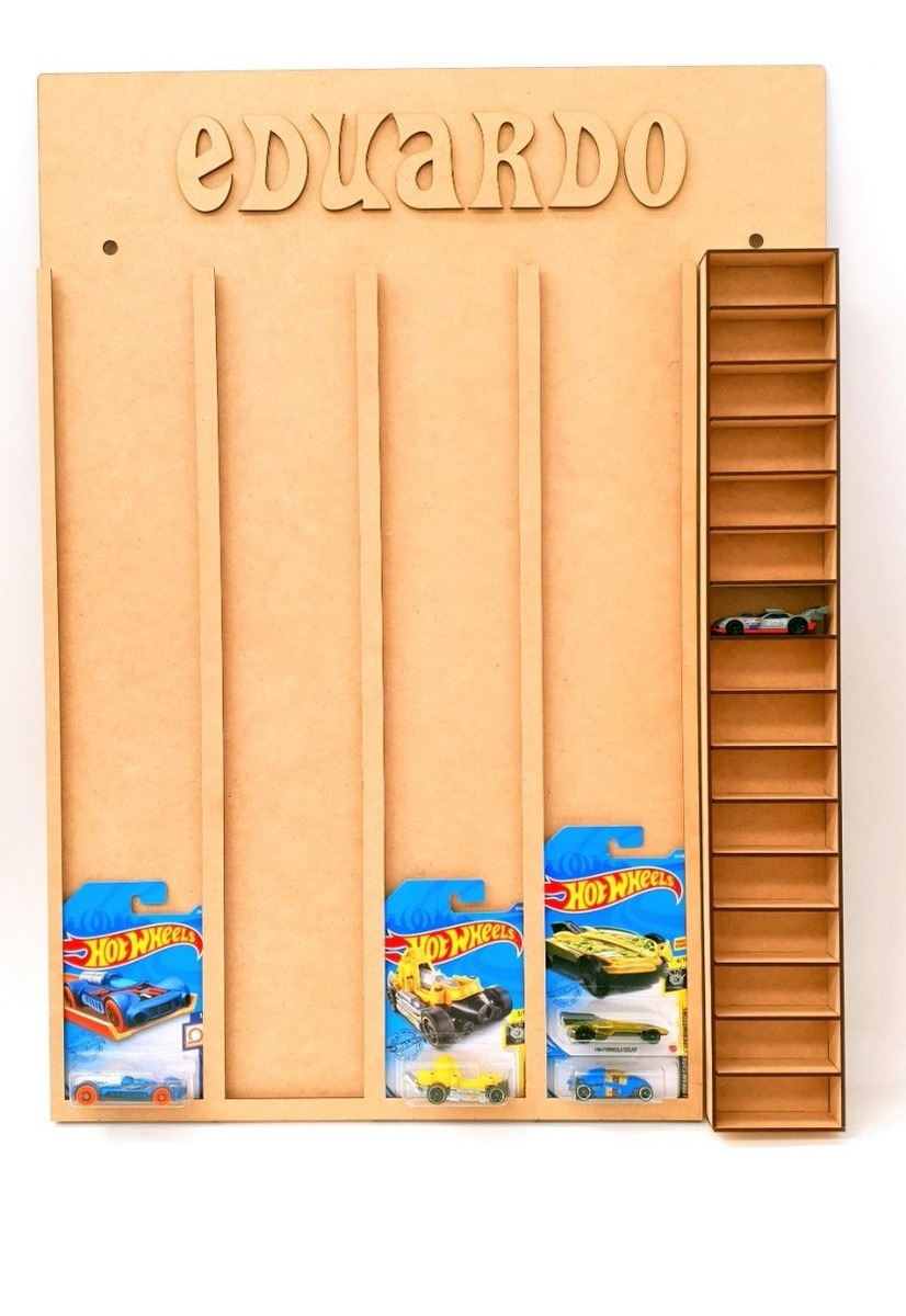 Display Exhibidor De Carritos Hot Wheels Personalizado 60 Pz Envío Gratis