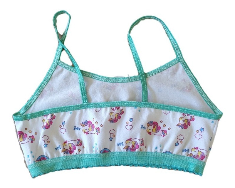 Set De 6 Brasieres Tipo Corpiño Para Niñas Juvenil Cacus2012