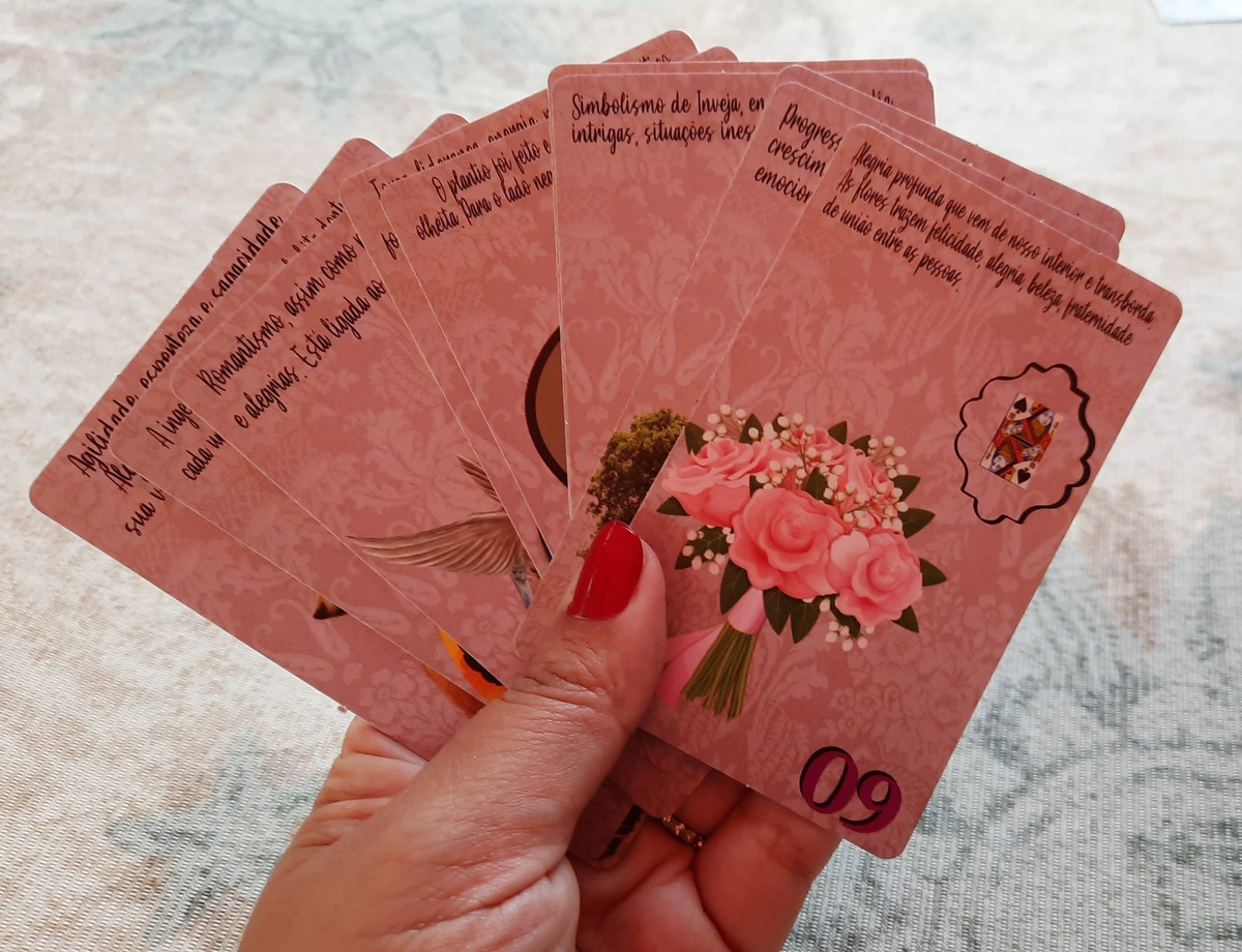 Baralho Tarot Cigano Para Iniciante 7 X 1 7 X 11 3 Cm Lilás Mercado Livre