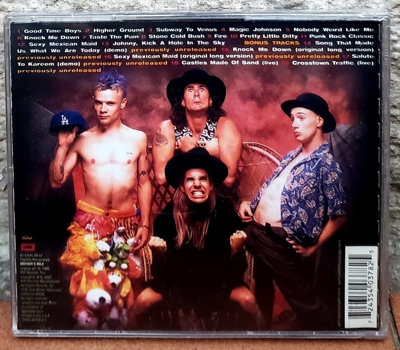 Red Hot Chili Peppers Mother Milk Ed Remaster Bonus Cuotas Sin Interés