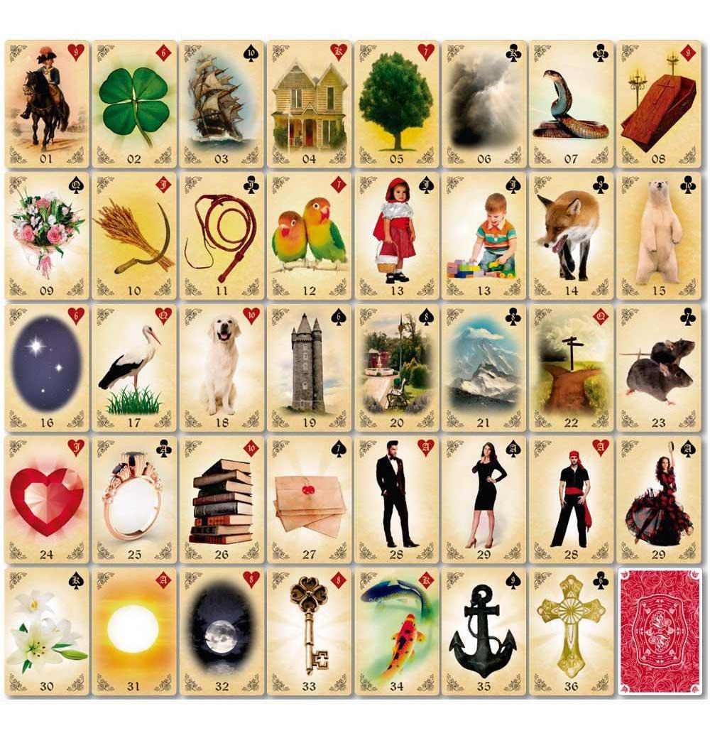 Baralho Cigano Lenormand Clássico Parcelamento Sem Juros