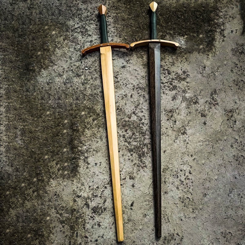 Espada De Madeira // Espada Longa // Medieval E4g004 | Albanios