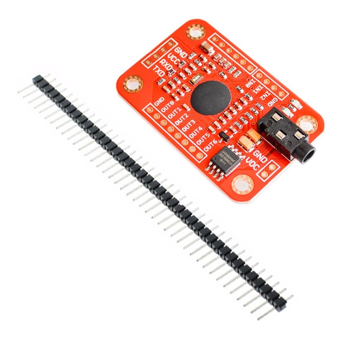 Módulo De Reconhecimento De Voz V3 Arduino Ref2 Parcelamento Sem Juros